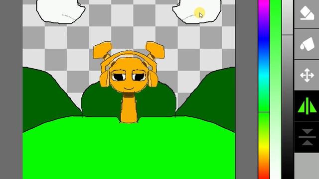 Рисую Орена из Спрунки 2