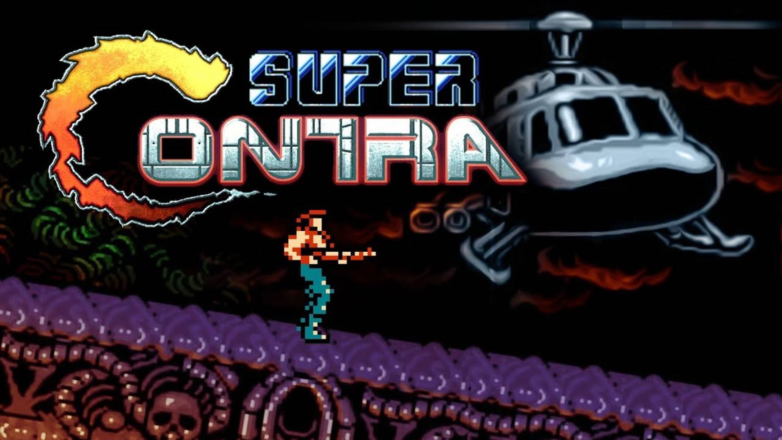 Ностальгия: прохождение Super C на Денди | NES