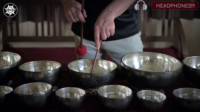 15 Healingbowl® Профессиональные Himalayan Pearl® набор