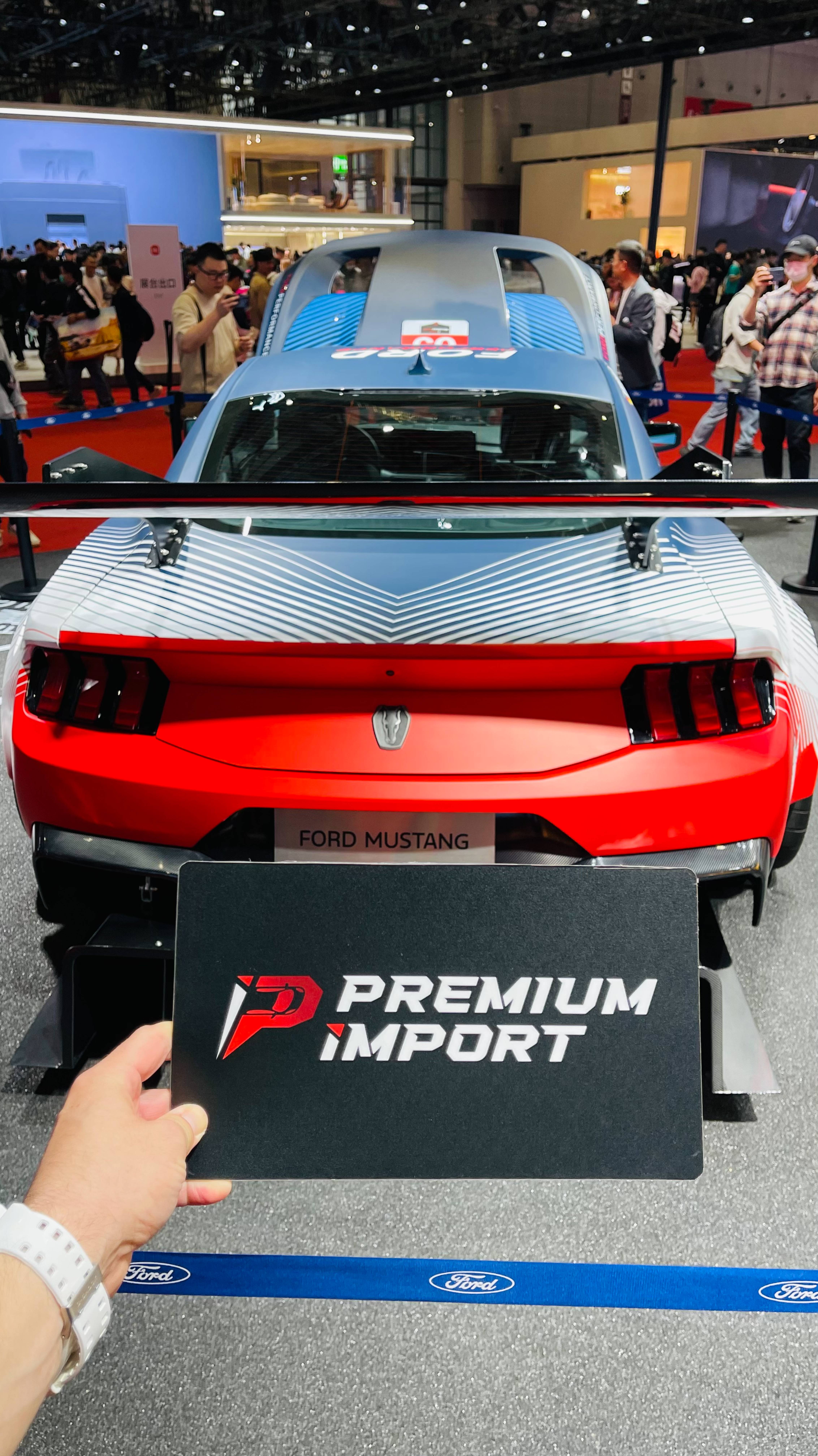 2025 FORD MUSTANG. Компания PREMIUM IMPORT на Шанхайском Автосалоне AUTOSHANGHAI 2025 🇷🇺🇨🇳🇯🇵