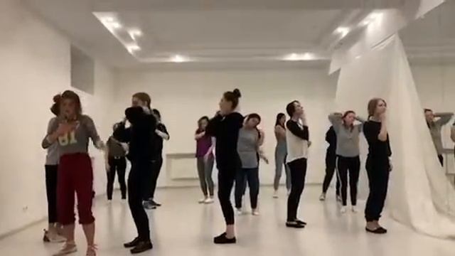 Прям в душу.. Репетиция_ я в фиолетовом