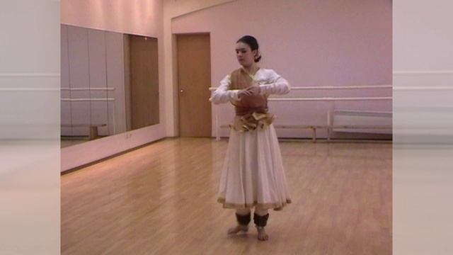 Тихай | Таал Дхамар | Стиль Катхак | Джайпур | ЮЛИЯ КАРДАШОВА | Экзамен за 4 курс 2014 | Чаккар