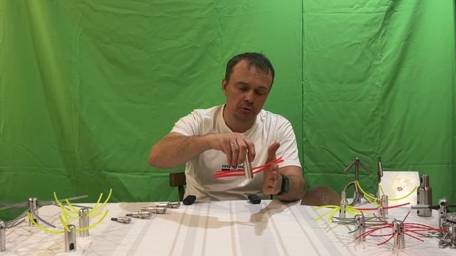 Насадка под леску круг/звезда 4мм 2D4