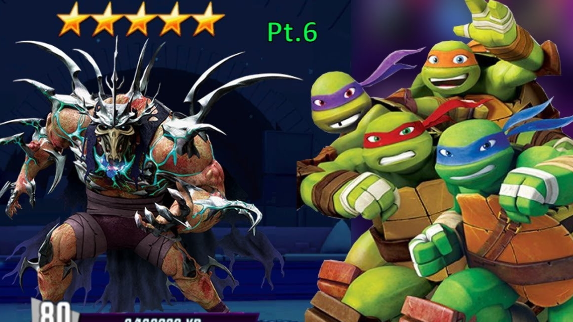 Черепашки ниндзя ЛЕГЕНДЫ Даниль играет