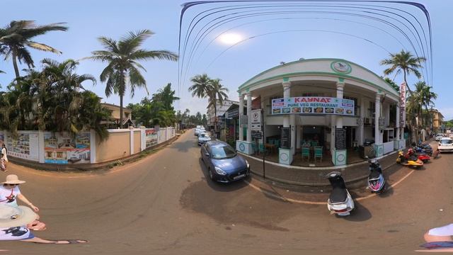 Калангут, Холидей стрит. Видео 360 градусов