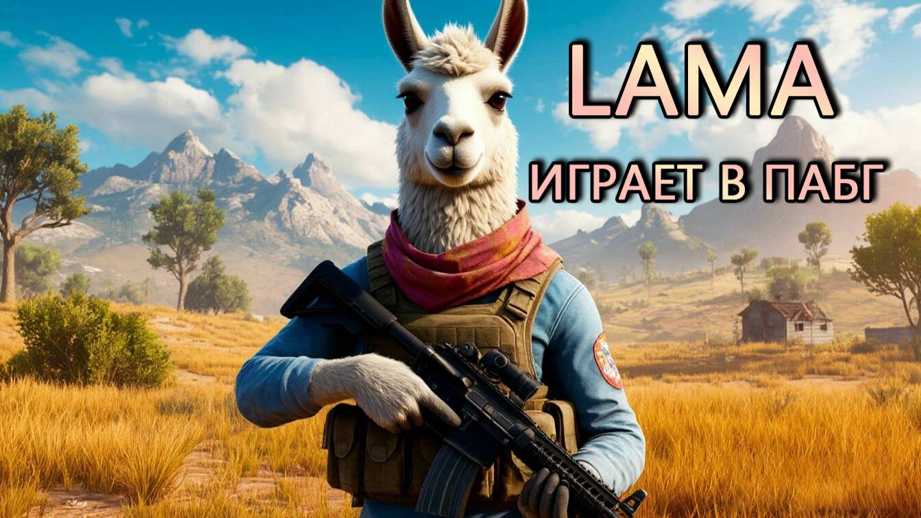 LAMA В ПАБГЕ  PLAYERUNKNOWN'S BATTLEGROUNDS PABG