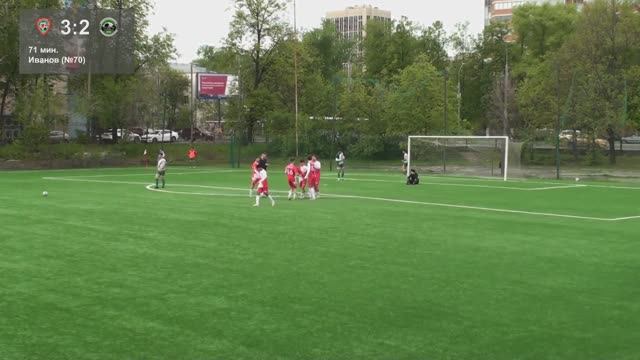 08.05.2025, Чемпионат Москвы среди ЛФК, дивизион "Б", голы в матче ФК "Луч" - ФК "Хазар-Ленкорань".