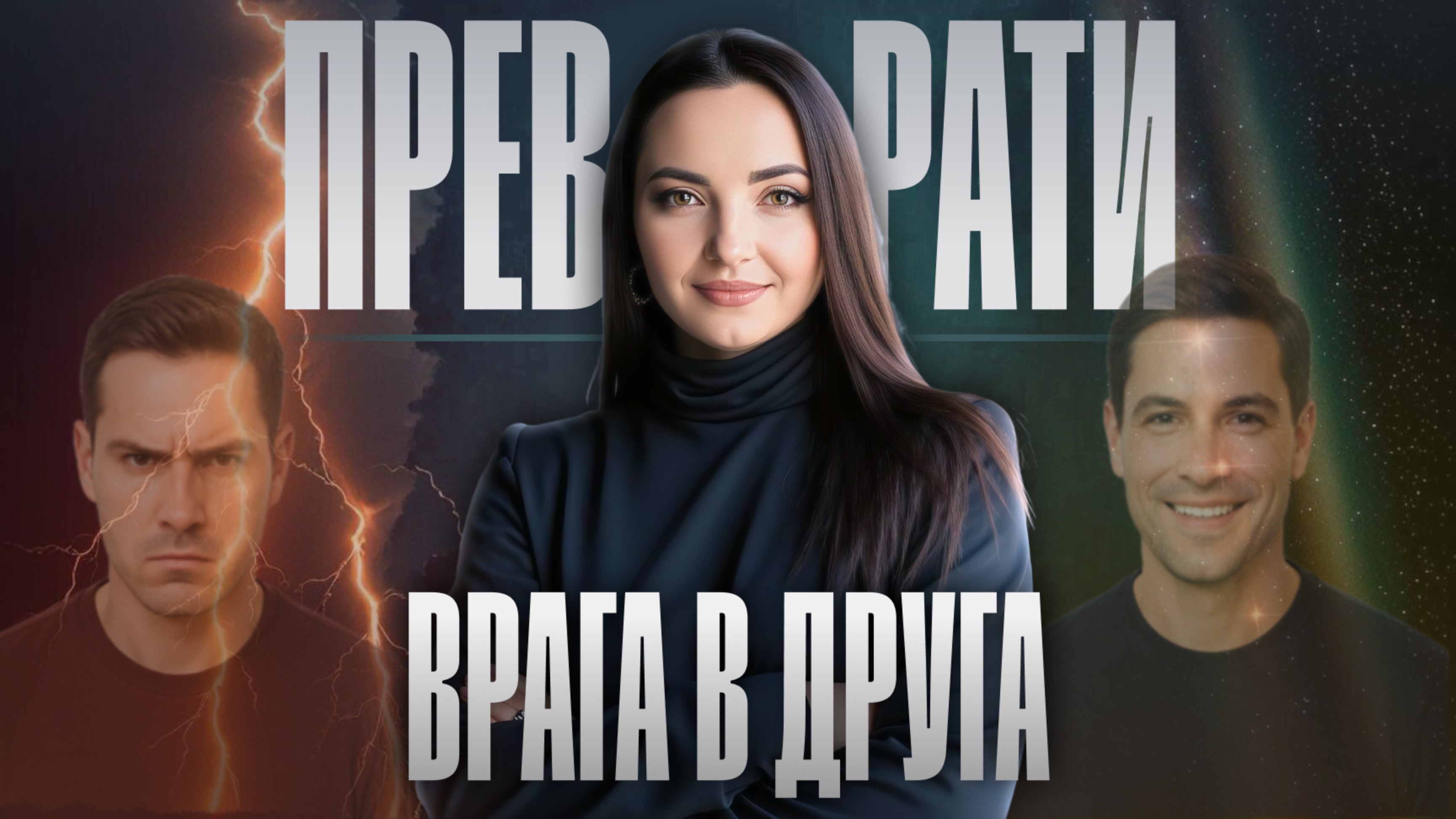 ЗАЩИТИСЬ. ДОГОВОРИСЬ. НАСЛАДИСЬ и преврати врага в друга