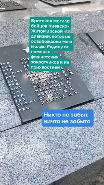 Памятник бойцам Киевско- Житомирской дивизии в городе Турове.mp4