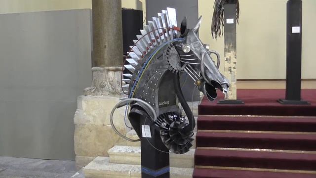 Греция. Крит. Часть 5. Ираклион. Выставка масок.