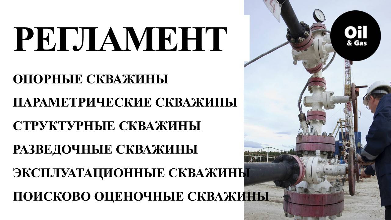 Правила разработки месторождений углеводородов ч.6 "назначение скважин"