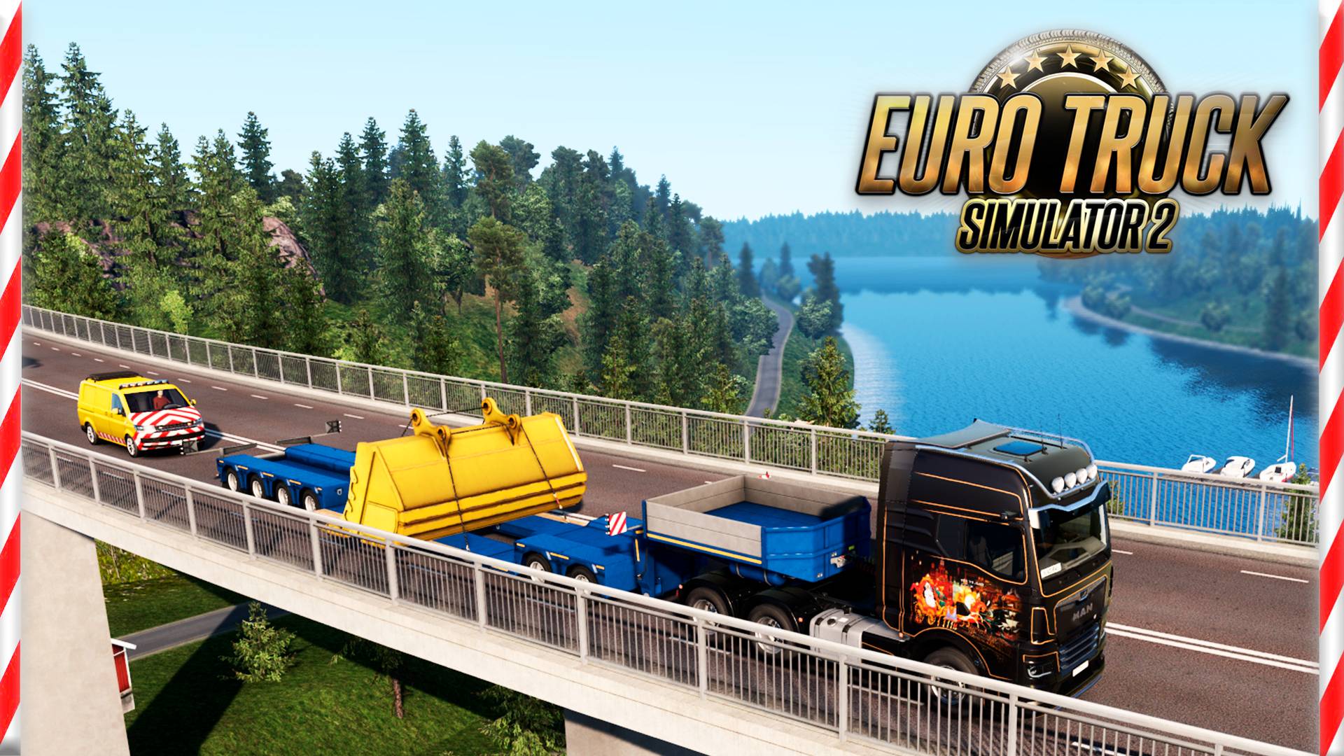 Euro Truck Simulator 2 | Негабаритный груз #2 | PXN v10pro Direct Drive