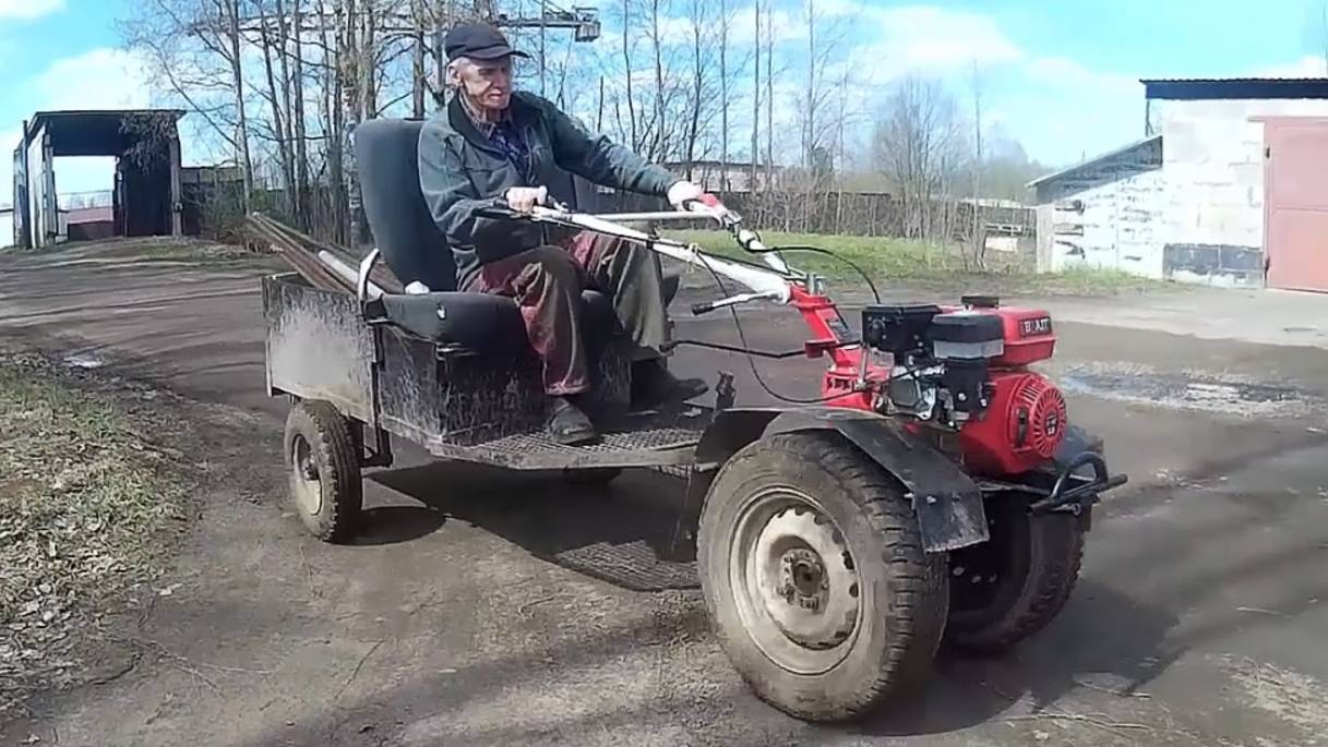 ПЕРЕДЕЛКА на НОВОМ  МОТОБЛОКЕ