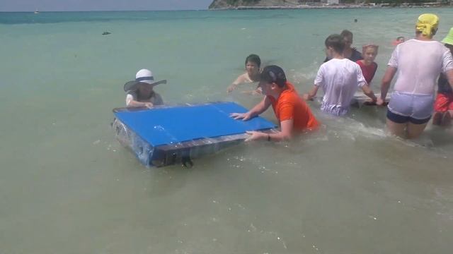 УПРАЖНЕНИЕ «ПЛОТ». КОМАНДООБРАЗОВАНИЕ. Выездные тренинги. Экспедиция - 2018