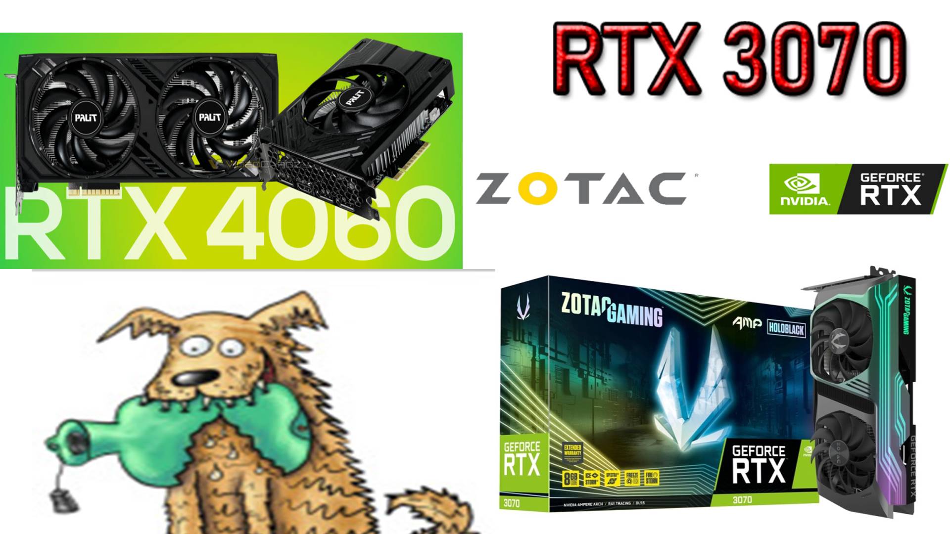 NVIDIA RTX 3070 РВЁТ RTX 4060