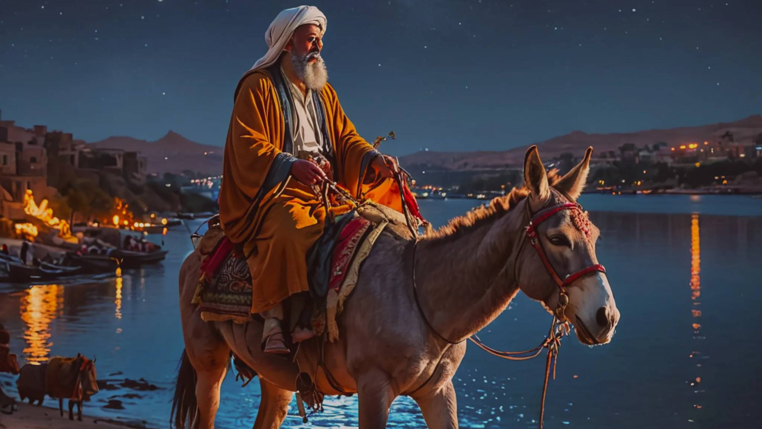 Кошка в сапожках. Глава 094. Ходжа Насреддин приехал на Нил