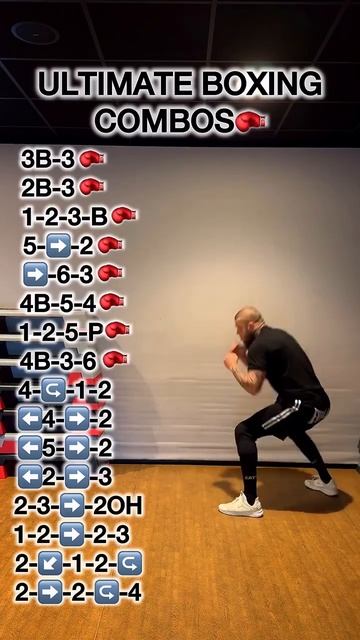 16 Коминаций для самостоятельной работы с боксе