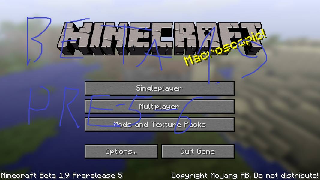 Minecraft Beta 1.9 pre-5 и pre-6