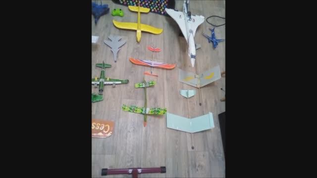 собрал ВСЕ самолёты в своём доме! - выставка самолётов