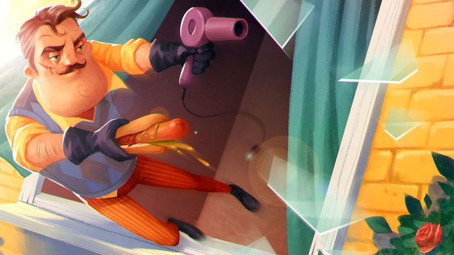 ДАНиль играет на PS5 Привет Сосед