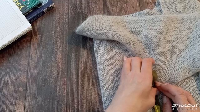 Паутинка из пряжи мохер голд от Камтекс