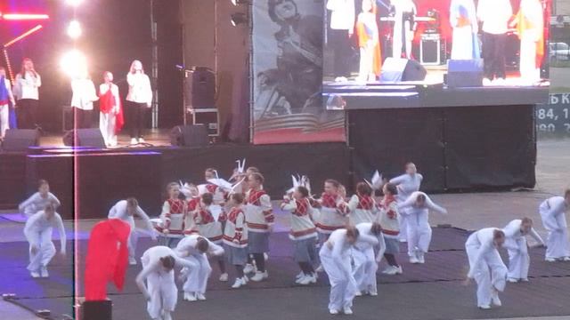 Аист на крыше