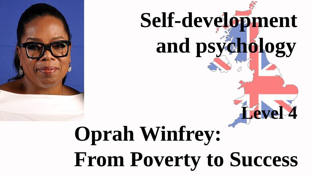 Oprah Winfrey Story in English | From Poverty to Success | Learn English Through Stories (B2 Level)