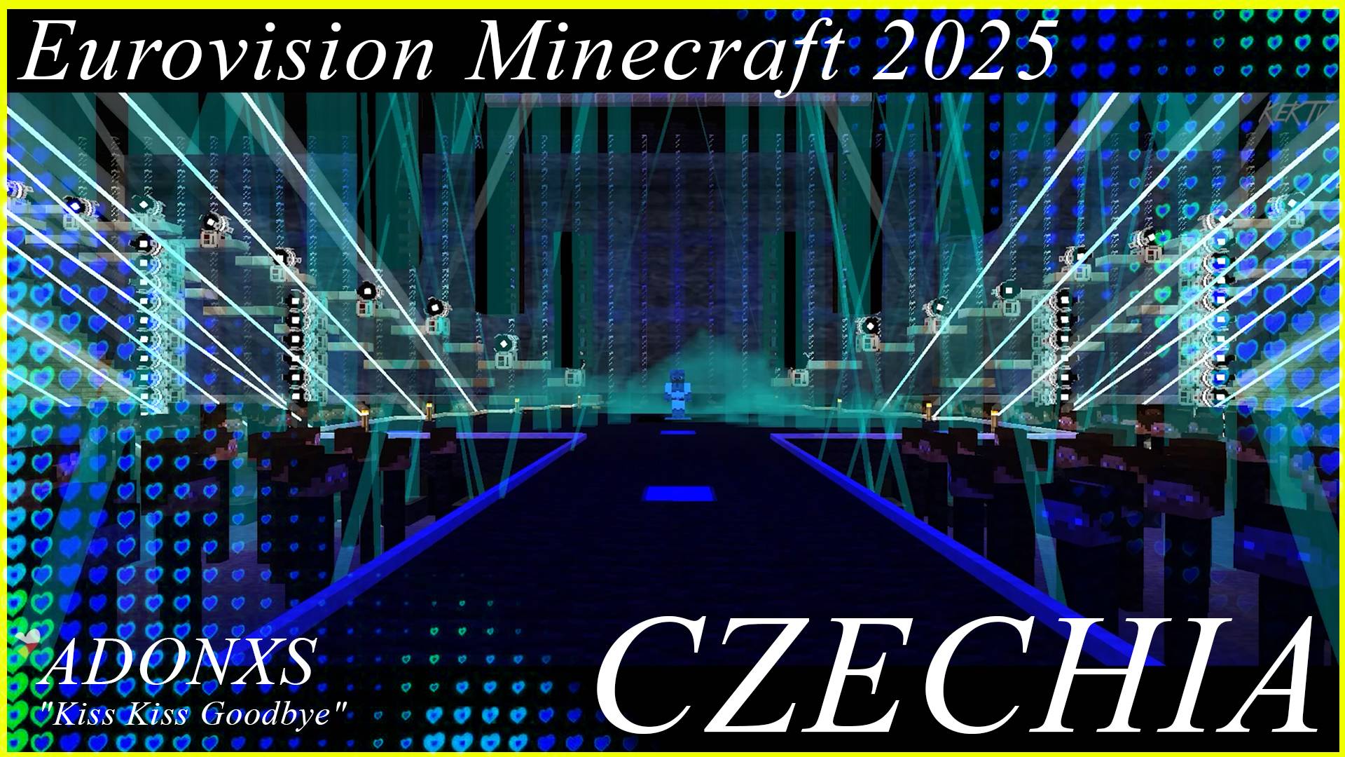 Eurovision Minecraft 2025 - Czechia - ADONXS - Kiss Kiss Goodbye