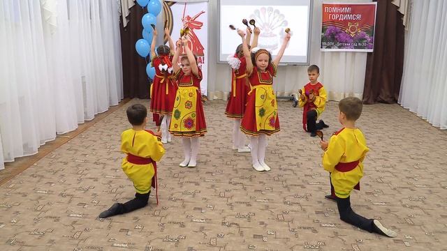 2025.Танец с ложками. Концерт к 80-ю Победы