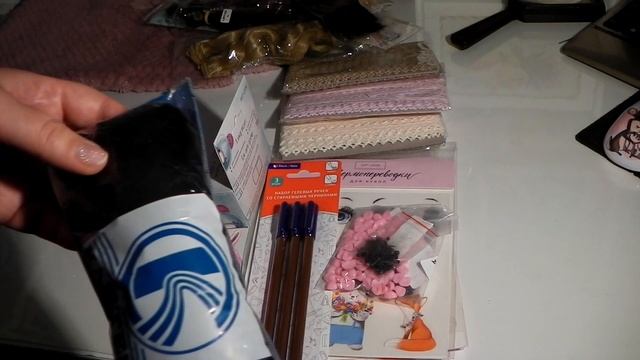 Покупки для творчества✂️ и вышивки крестом❤