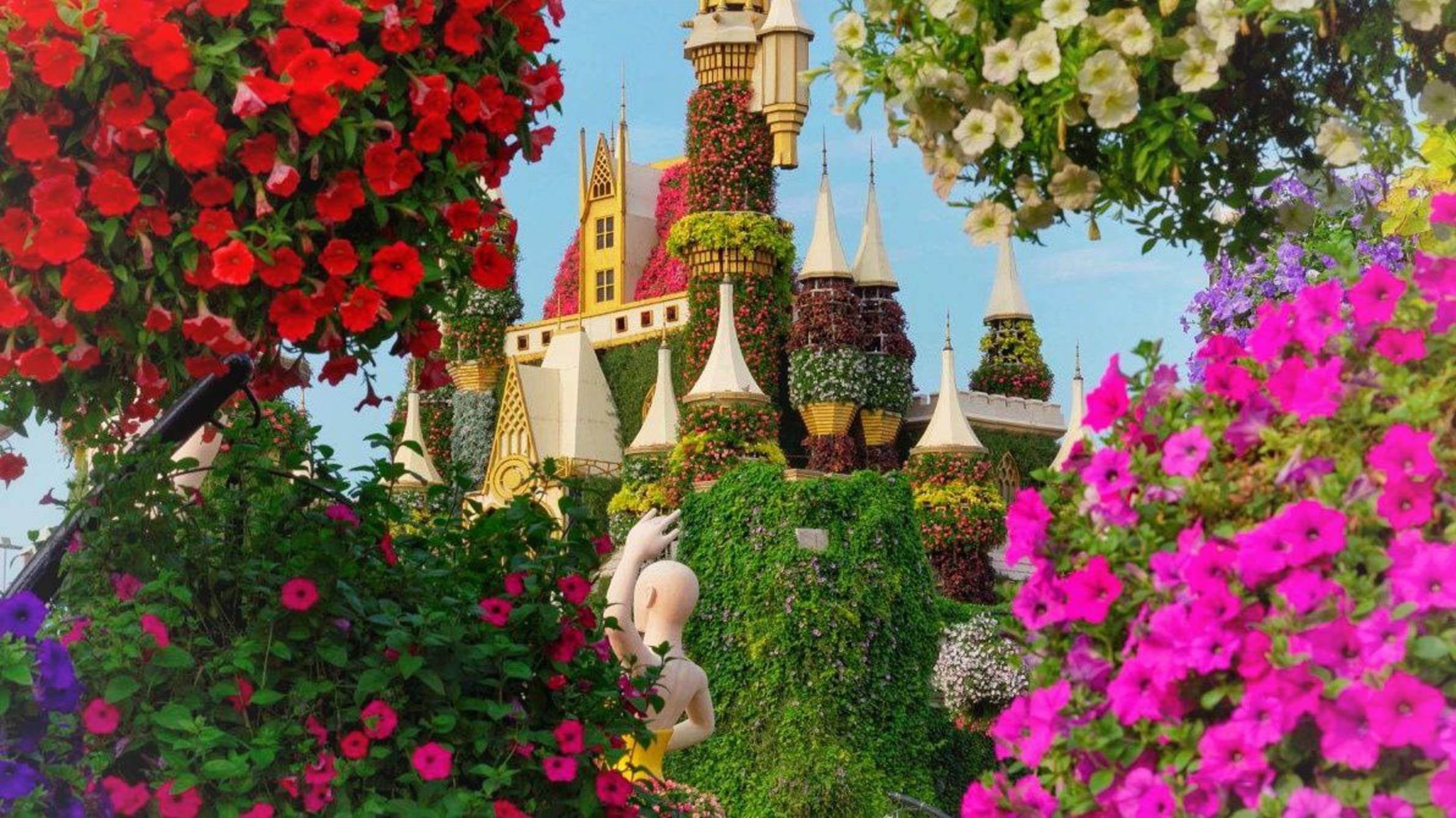 Dubai Miracle Garden / Сад Чудес Дубай