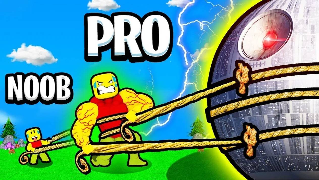 СИЛА 40 тысяч [Симулятор силача] ROBLOX