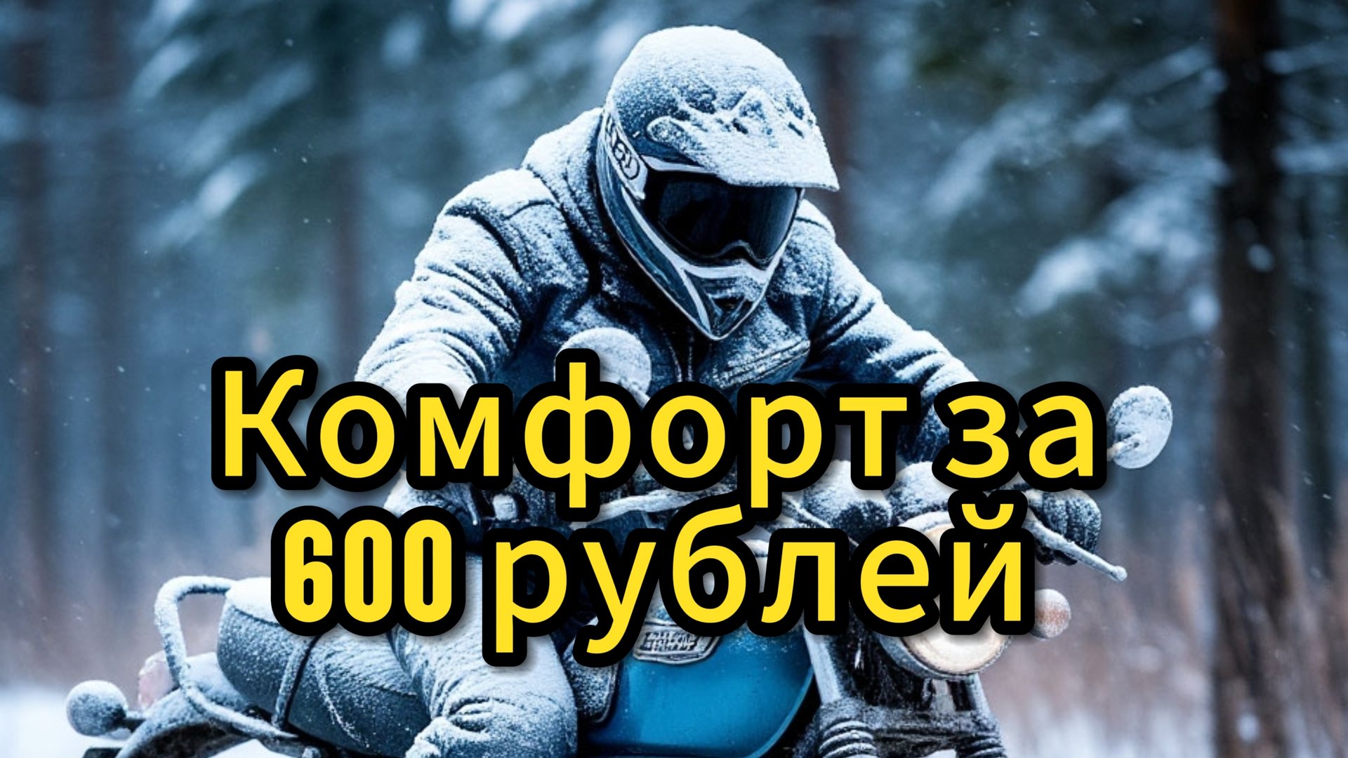 Как не замёрзнуть на мотоцикле