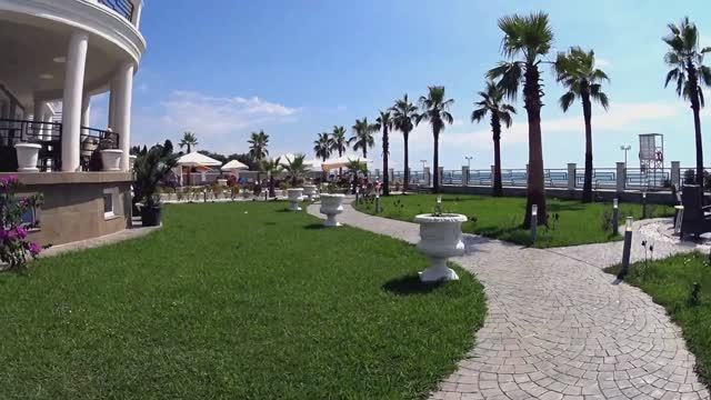 Обзор территории гостиницы Грейс Аква Вилла. Сухими. Абхазия