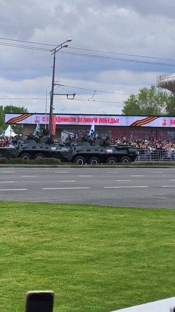 Военная техника на Параде Победы в Казани. 9 мая 2025 года.
