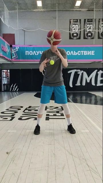 Tennis ball hand eye coordination drill 9 | Упражнение с теннисным мячом на координацию 9 #agility