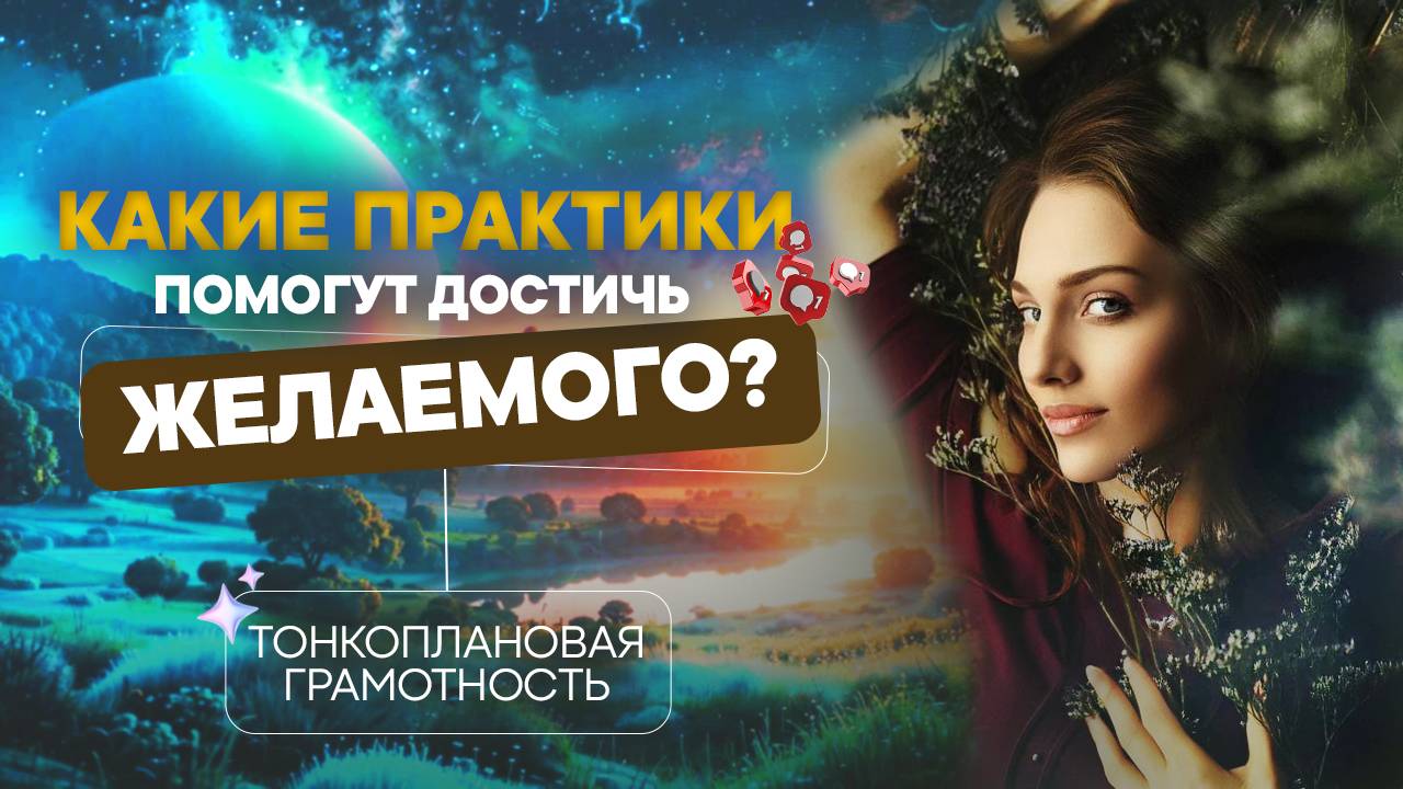 Какие практики позволят достичь желаемого? Эфир..