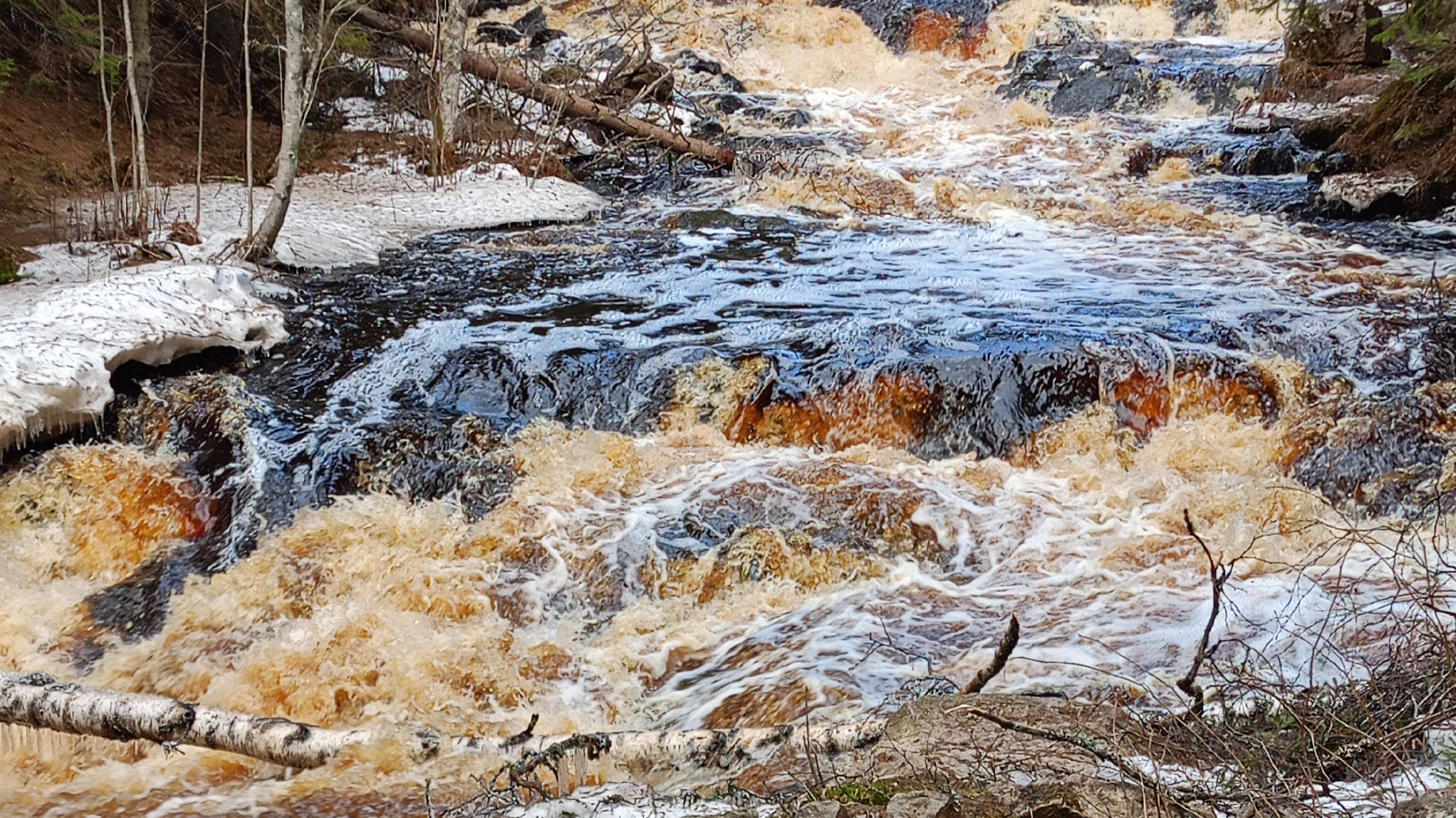 Долина_Водопадов_Водопады_п. Ихала. Карелия_05.04.25