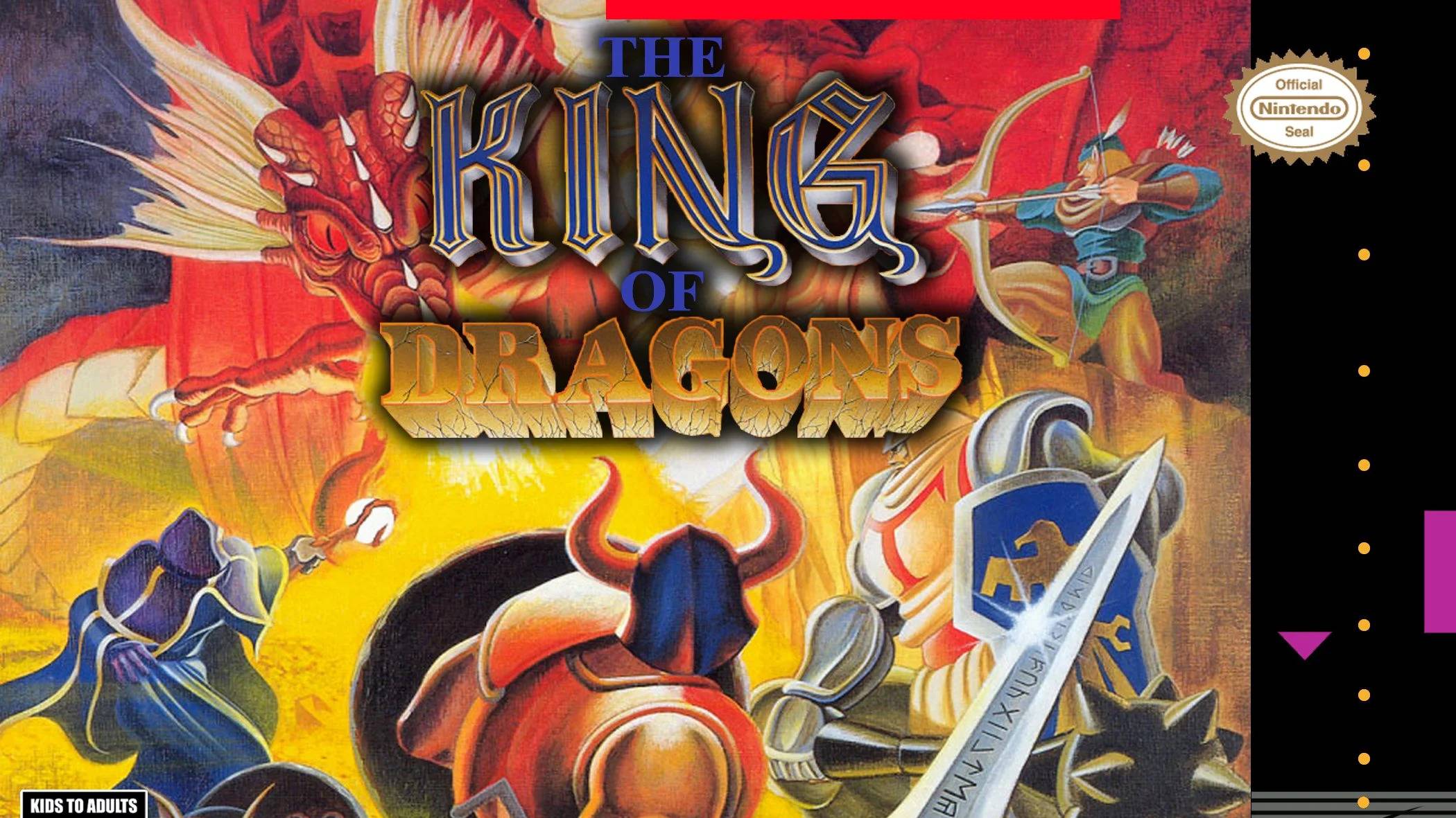 The King of the Dragons // SNES // Longplay // Walkthrough // 1440p, 60 fps