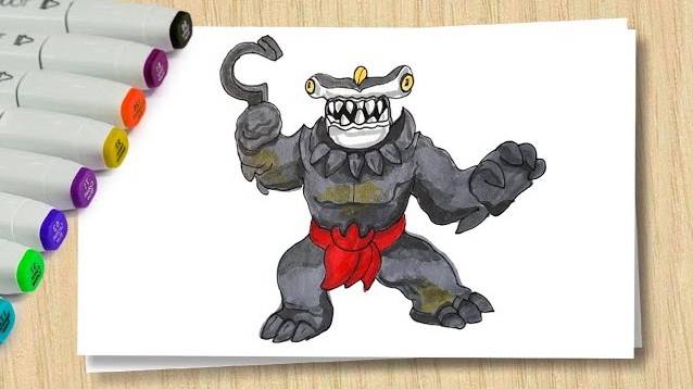 Гуджитсу HAMMERHOOX Heroes of GooJitZu _ Учимся рисовать