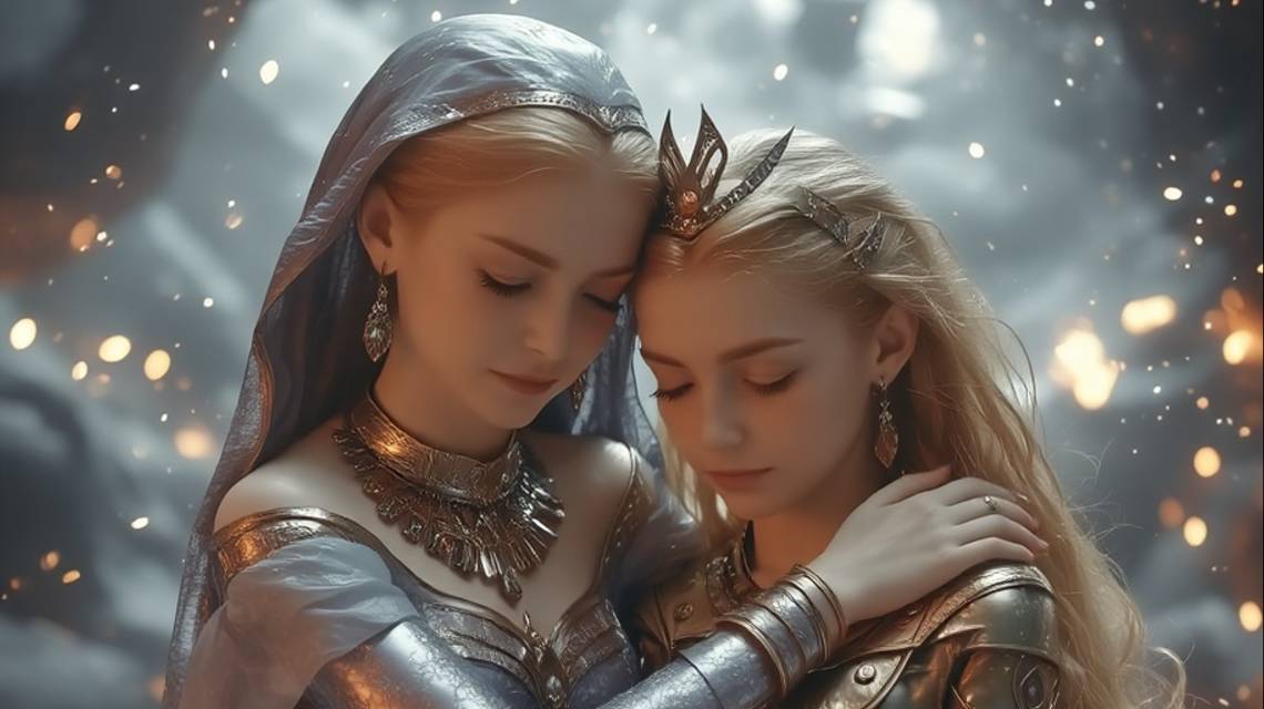 Кошка в сапожках. Глава 093. принцесса Лиз утешает принцессу Фиону