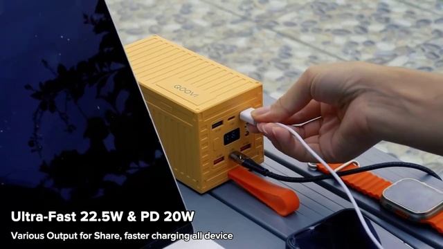 Power Bank  QOOVI 60000 мАч