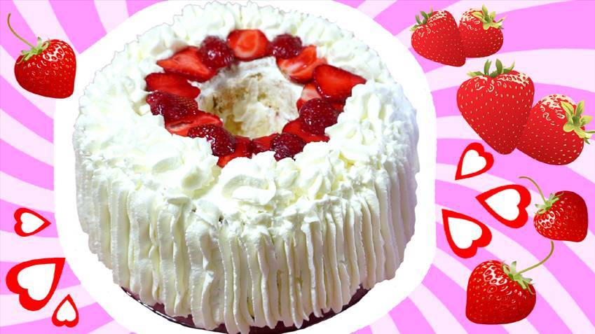 Очень нежный и вкусный торт с клубникой. Простой рецепт!!