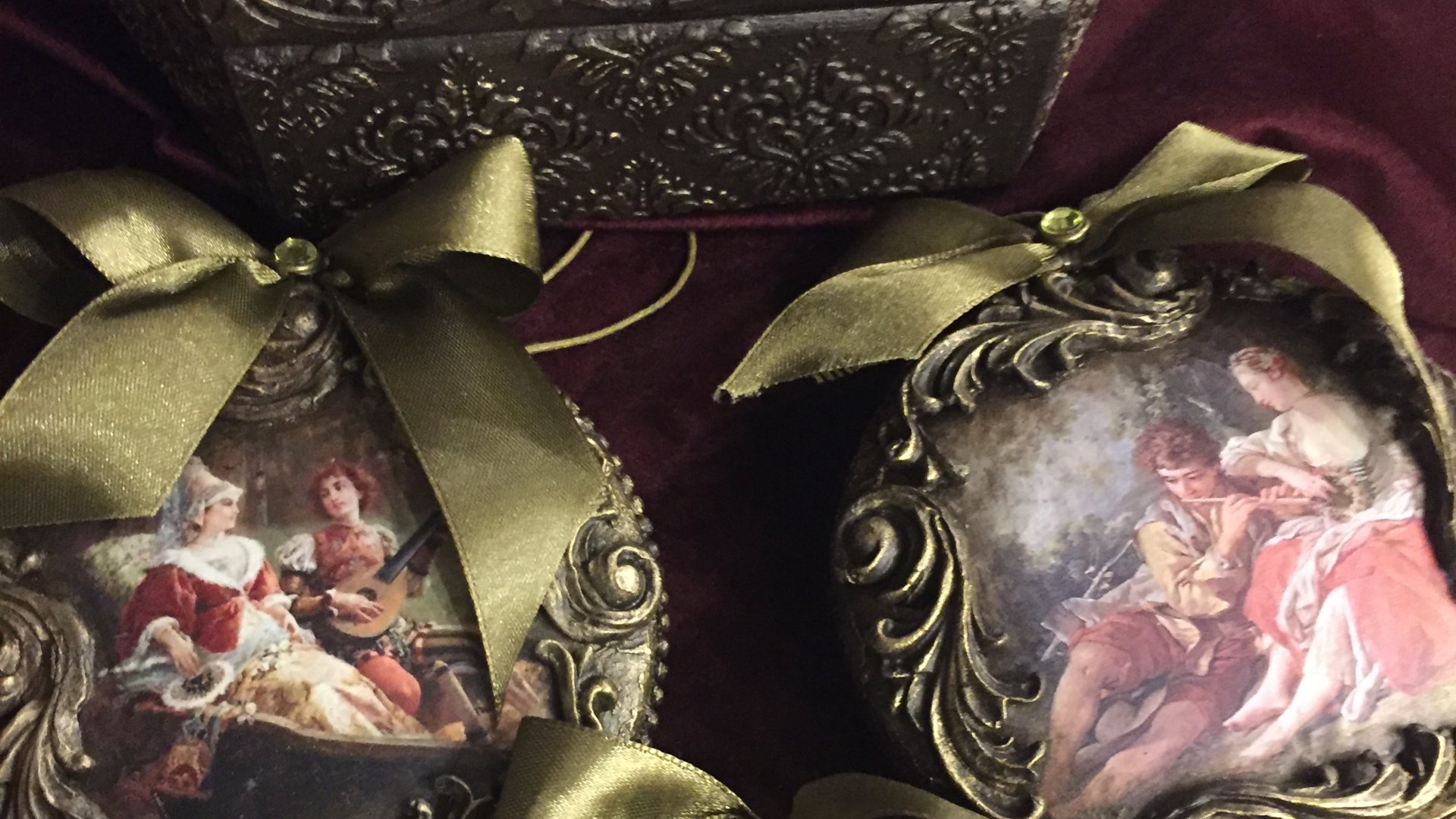 Набор ёлочных игрушек