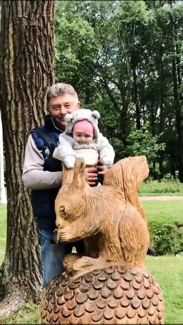 Я и внучка Вероника. 2023