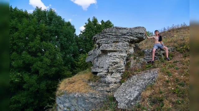 Воргольские скалы. Липецкая область, Елецкий район