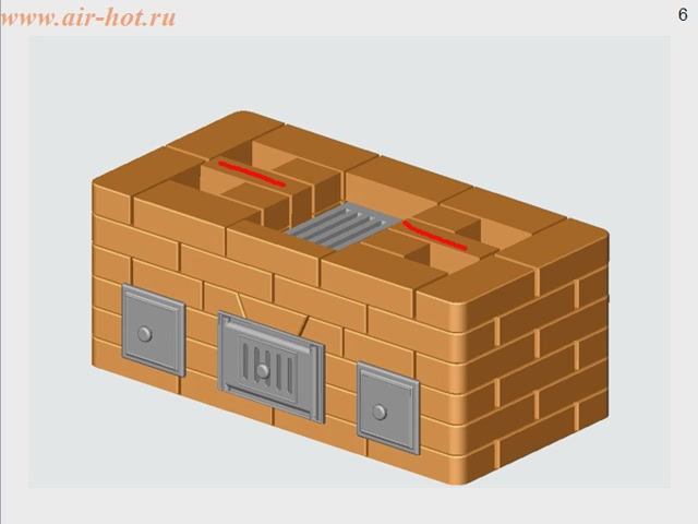Простая теплоемкая печь