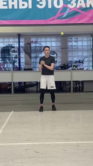 Tennis ball hand eye coordination drill 4 | Упражнение с теннисным мячом на координацию 4 #agility