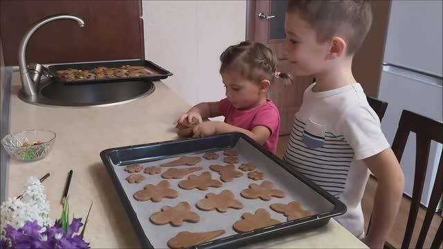 Имбирные пряники рецепт|имбирное тесто для пряников|имбирные человечки с M&M's