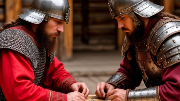 русские сёги. Напряжённая партия.